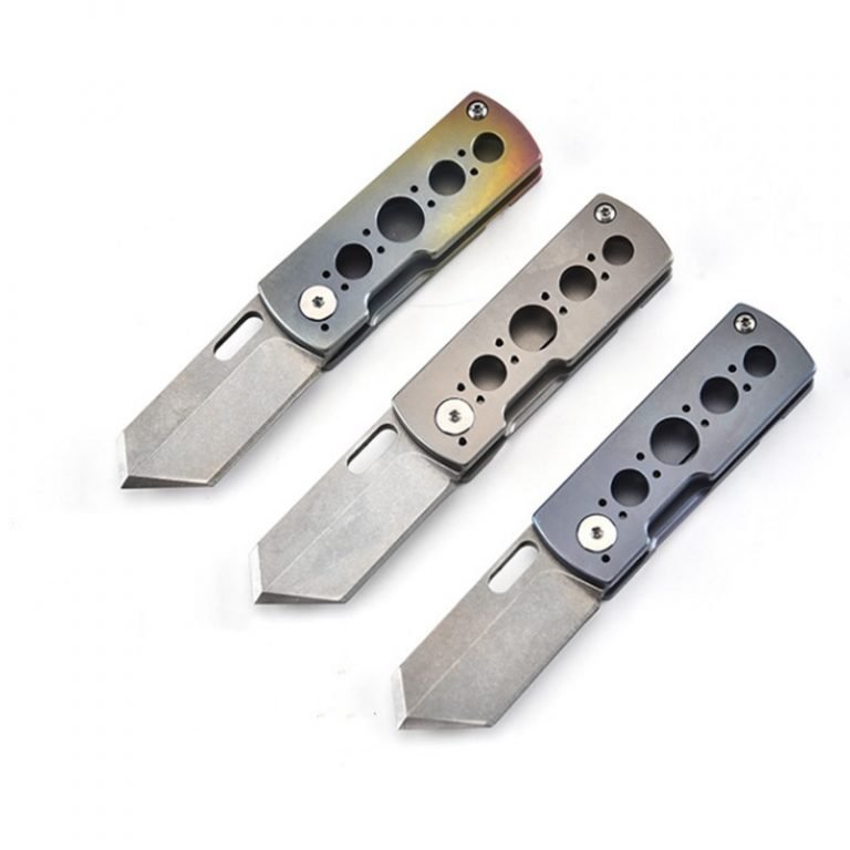 Titanium EDC Tactical Blade Knife - Bosetitanium