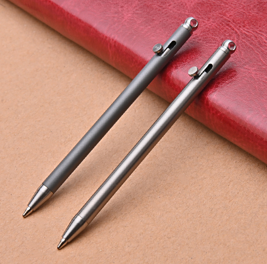 Mini Titanium Bolt Action Pen - Bosetitanium