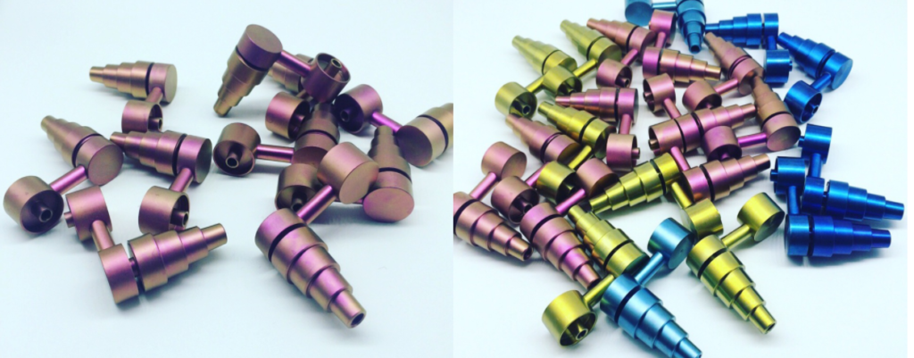 GR2 Domeless Titanium Smoking Nails - Bosetitanium