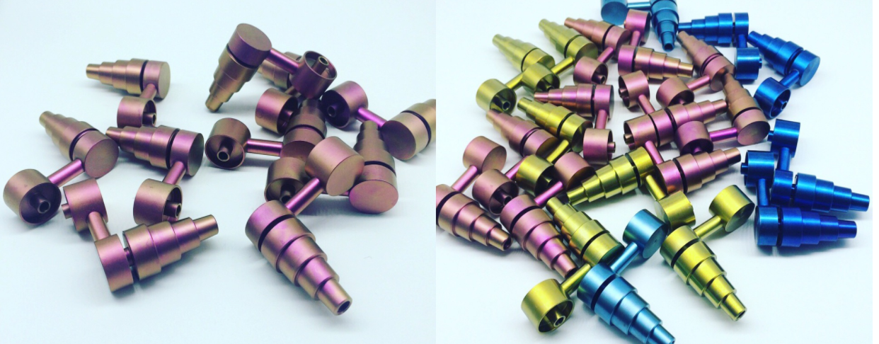 GR2 Domeless Titanium Smoking Nails - Bosetitanium